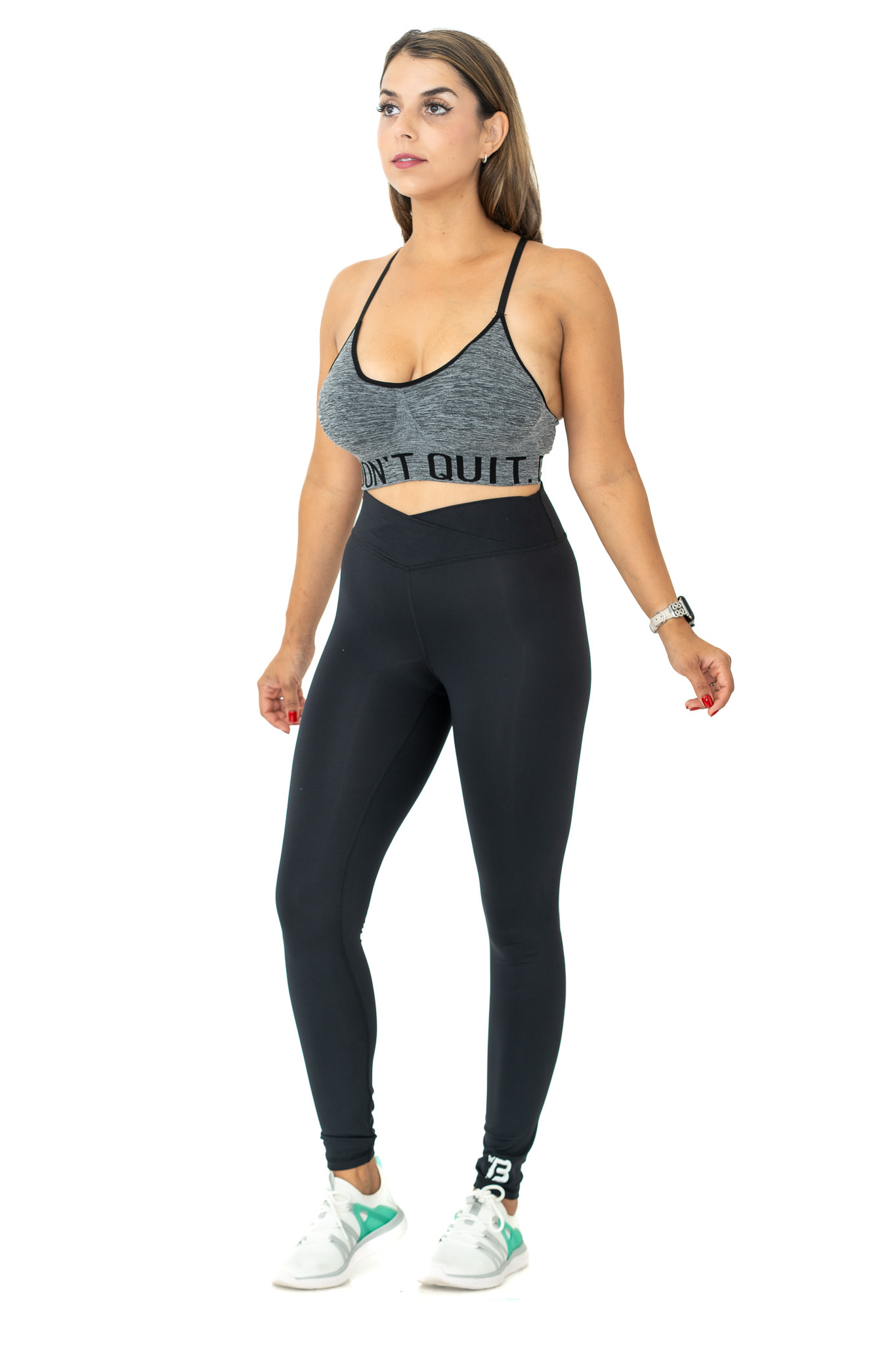 Bombshells Don't Quit Sports Bra - Bombshell Boutique by Shannon Dey