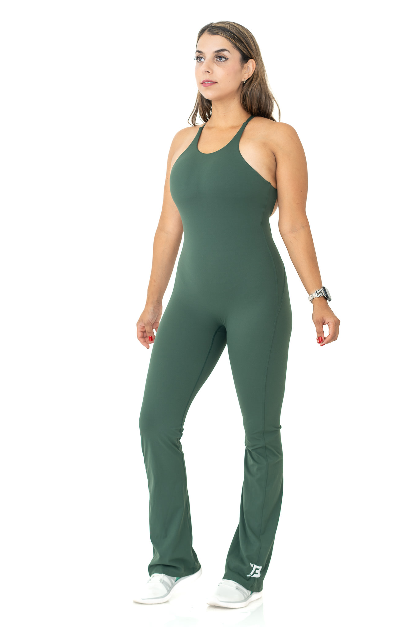 Bombshell Day Out Flare Catsuit - Hunter Green - Bombshell Boutique by ...